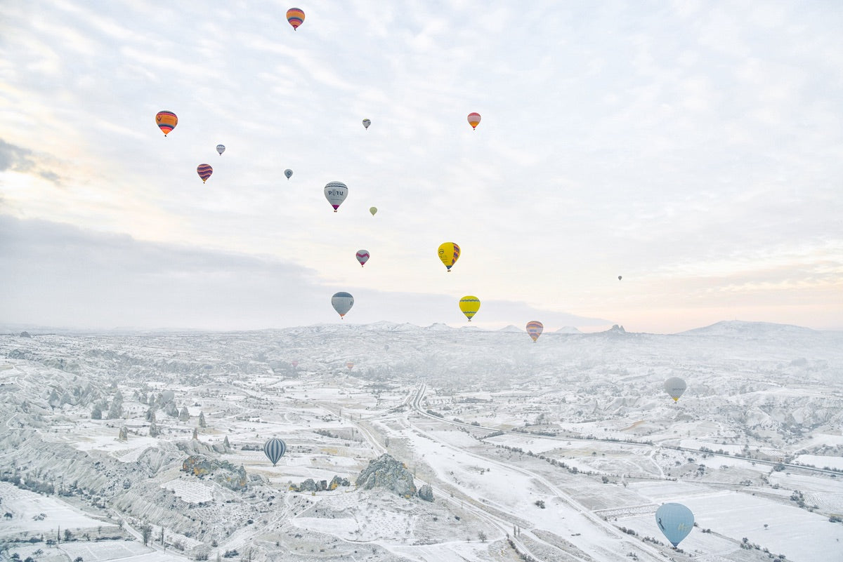 Cappadocia Air Balloon In Winter – Tourla Cappadocia